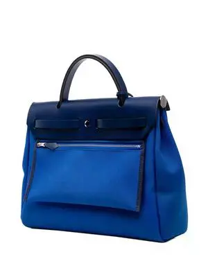 Hermès 2022 Toile Herbag Zip 31 Satchel