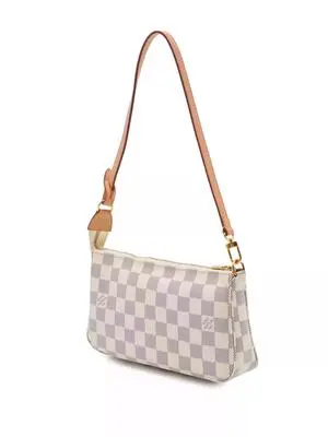 LOUIS VUITTON 2020 Damier Azur Pochette Accessoires Shoulder Bag
