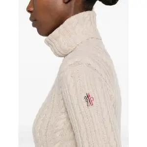 Moncler Neutrals Knitwear Jumpers