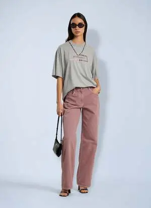 Palm Angels Stud Box Logo Loose Tee