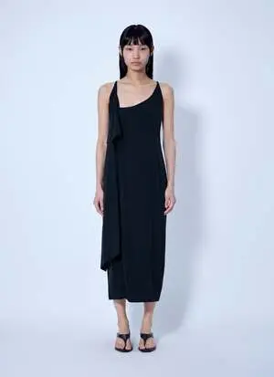 Yohji Yamamoto Strap Slim Fit Dress