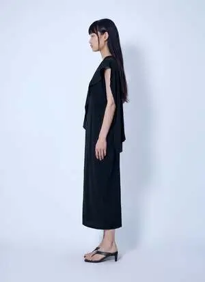 Yohji Yamamoto Strap Slim Fit Dress