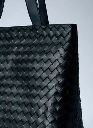 Bottega Veneta Small Intrecciato Zipped Tote