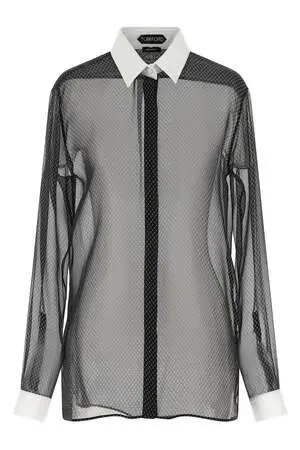 TOM FORD Diamond Chiffon Blouse