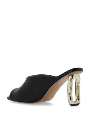 Marc Jacobs Leather Heeled Mules