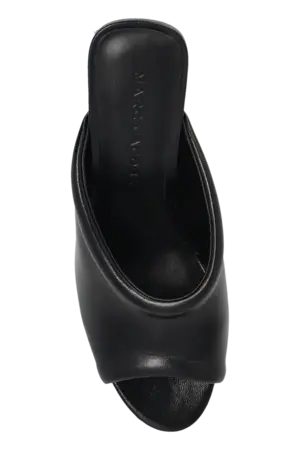 Marc Jacobs Leather Heeled Mules