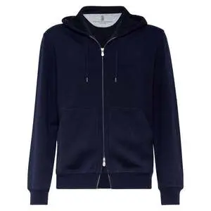 Brunello Cucinelli Sweaters & Knitwear Hoodies - Blue