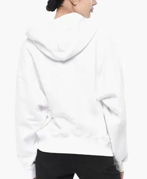 Off-White Slogan-print Drawstring Hoodie