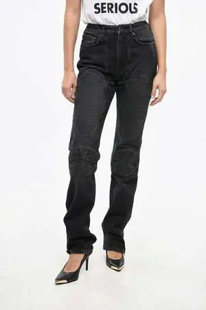 JEAN PAUL GAULTIER Lace-up Jeans