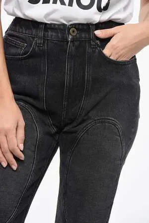 JEAN PAUL GAULTIER Lace-up Jeans
