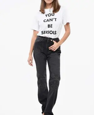 JEAN PAUL GAULTIER Lace-up Jeans