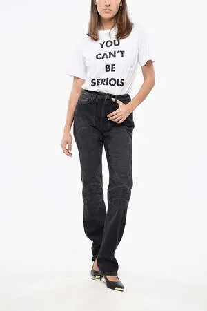 JEAN PAUL GAULTIER Lace-up Jeans