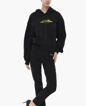 Off-White Slogan-print Cotton Hoodie