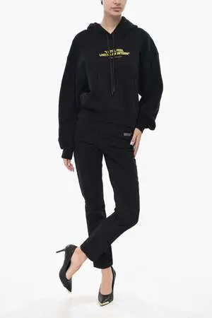 Off-White Slogan-print Cotton Hoodie