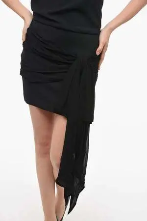 Philosophy Di Lorenzo Serafini Draped-detail Mini Dress