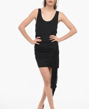 Philosophy Di Lorenzo Serafini Draped-detail Mini Dress