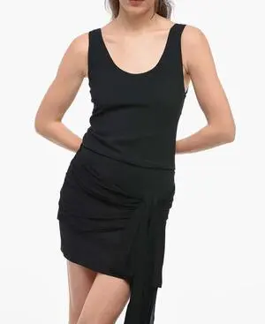 Philosophy Di Lorenzo Serafini Draped-detail Mini Dress