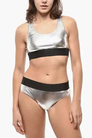 Dolce & Gabbana Metallic-effect Bikini