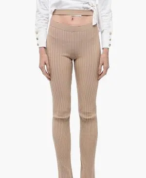 ANDREĀDAMO Cut-out Flared Pants
