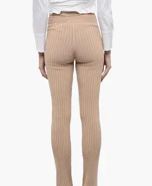 ANDREĀDAMO Cut-out Flared Pants