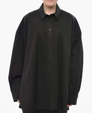 Wardrobe.NYC Oversized Shirt Dress