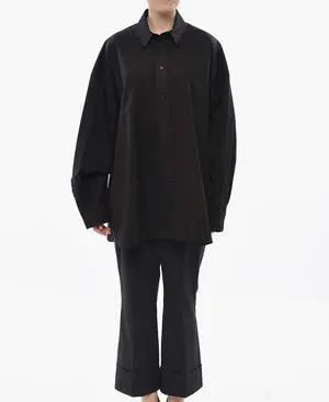 Wardrobe.NYC Oversized Shirt Dress