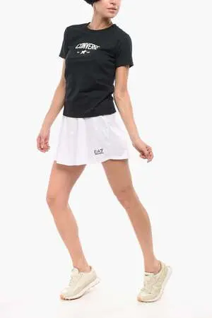 CONVERSE Logo-print Slim-fit T-shirt