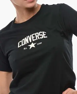 CONVERSE Logo-print Slim-fit T-shirt