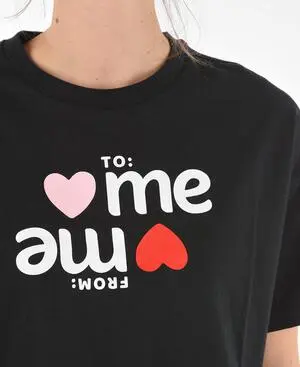 CONVERSE Logo-print Cropped T-shirt