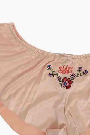 Stella McCartney Briefs With Back Embroidery