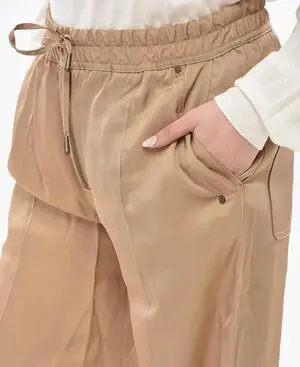True Royal Stella Elastic-waist Pants