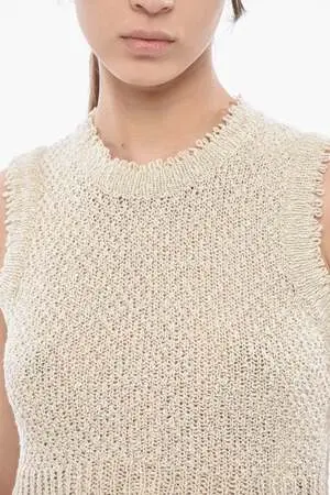 Roberto Cavalli Knitted Tank Top