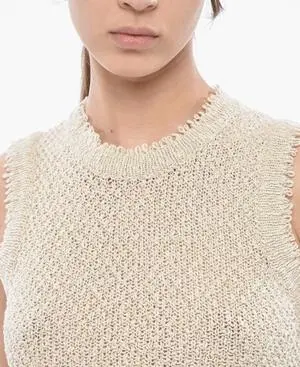 Roberto Cavalli Knitted Tank Top
