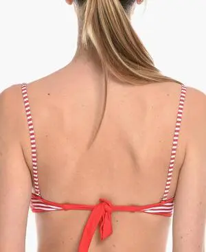 DIESEL® Striped-strap Bikini Top