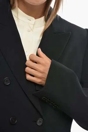 Chloé Double-breasted Peak-lapel Jacket