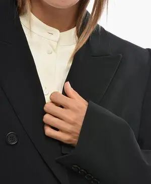 Chloé Double-breasted Peak-lapel Jacket