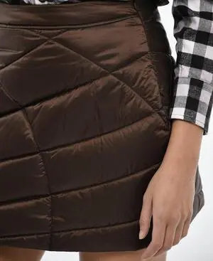 Woolrich Quilted Padded Mini Skirt