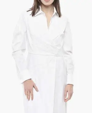 Max Mara Balzac Wrap Shirt Dress