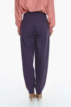 AERON Edge Decorative Button Trousers
