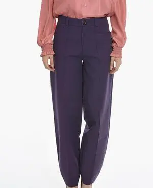 AERON Edge Decorative Button Trousers