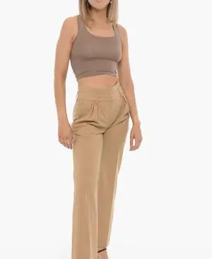 THE GARMENT Pisa Trousers With Belt Loops