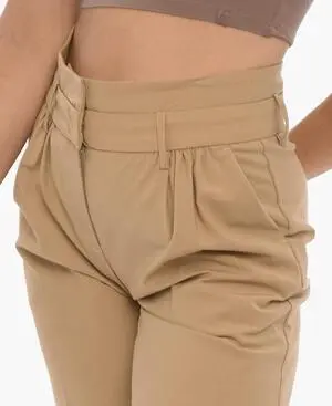 THE GARMENT Pisa Trousers With Belt Loops