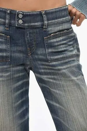DIESEL® D-hush Low-rise Bootcut Jeans