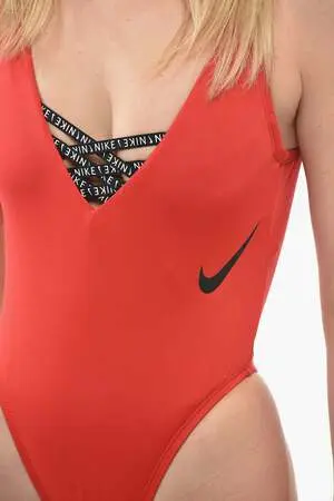 Nike Crossed Logo One-piece Swimsuit