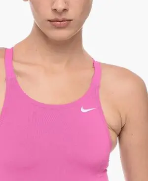 Nike Embroidered Logo One-piece Swimsuit