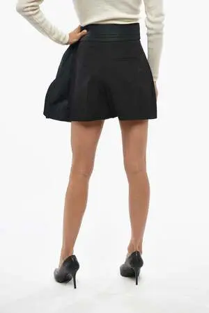 Alexander McQueen Maxi Front Bow Shorts