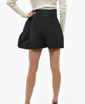 Alexander McQueen Maxi Front Bow Shorts