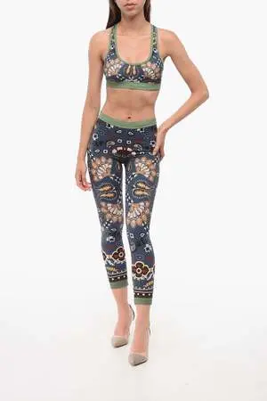 Dsquared2 Bandana-print Sports Top