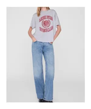 ANINE BING Short-sleeve Oversized-fit T-shirt