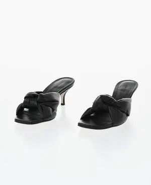 Fabiana Filippi Twisted Slip-on Sandals